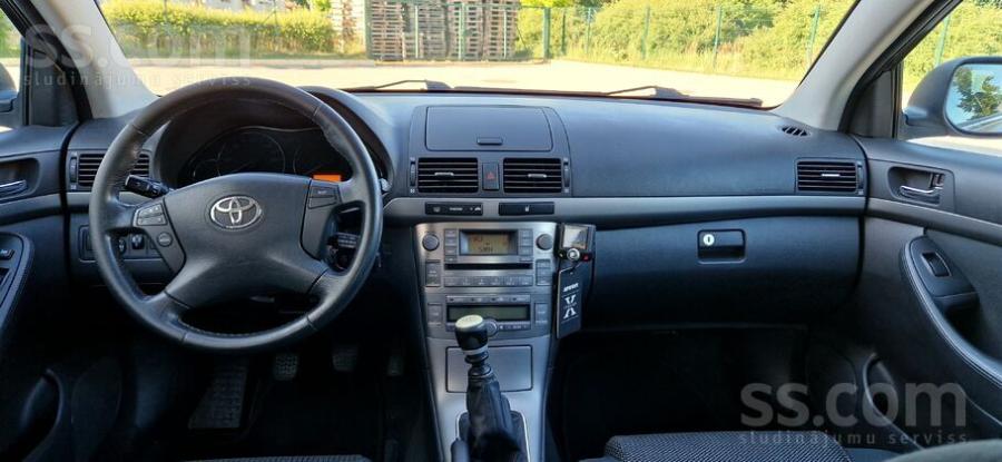 Toyota Avensis 2006 Jelgava, ar dzinēja tilpumu 2.20 L un nobraukumu 252 tūkst. km par 1600 €, foto 13 vietnē AUTOMOTO.COM.LV