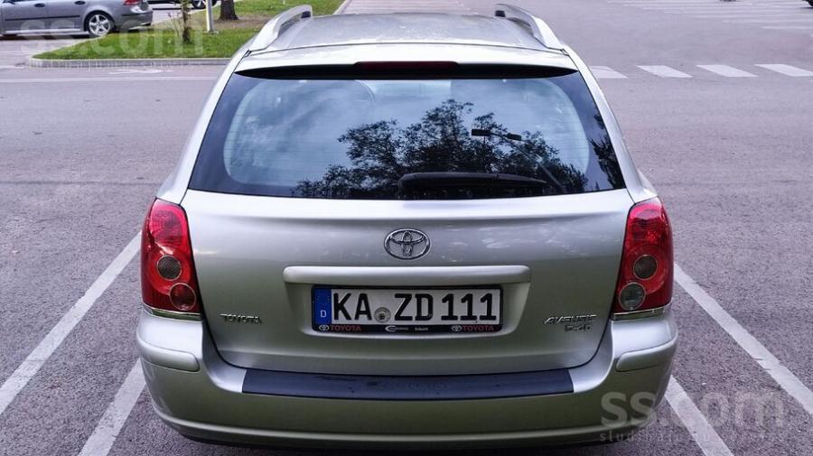 Toyota Avensis 2007 in Riga, with an engine capacity of 2.00 L and mileage of 235 thousand km for 3650 €, photo 6 on AUTOMOTO.COM.LV