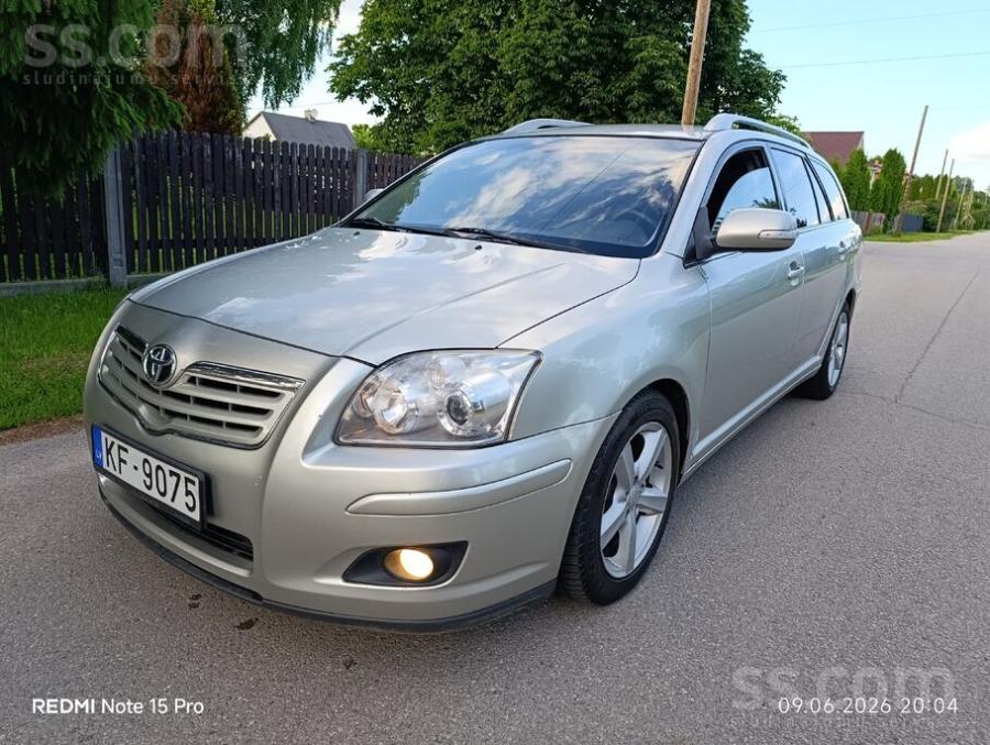 Toyota Avensis 2007 in Riga, with an engine capacity of 2.00 L and mileage of 371 thousand km for 1499 €, photo 1 on AUTOMOTO.COM.LV