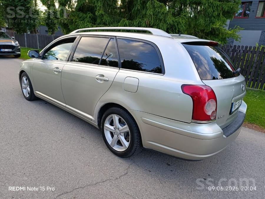 Toyota Avensis 2007 in Riga, with an engine capacity of 2.00 L and mileage of 371 thousand km for 1499 €, photo 4 on AUTOMOTO.COM.LV