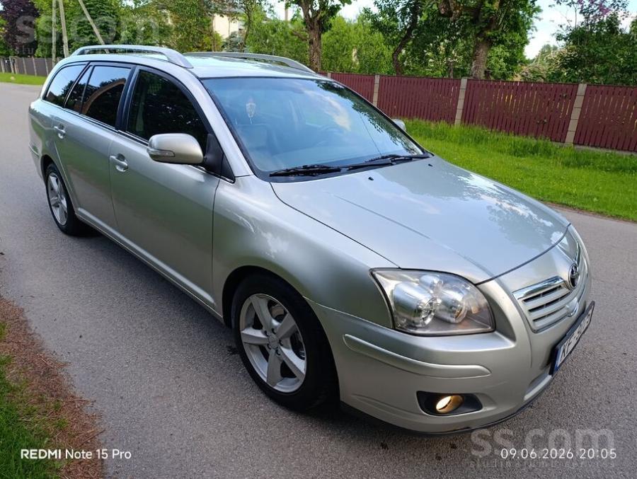 Toyota Avensis 2007 in Riga, with an engine capacity of 2.00 L and mileage of 371 thousand km for 1499 €, photo 8 on AUTOMOTO.COM.LV