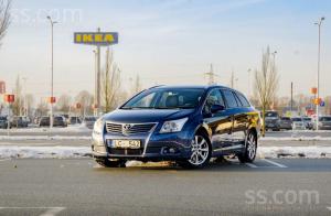 Toyota Avensis 2009 Rīga, ar dzinēja tilpumu 2.20 L un nobraukumu 254 tūkst. km par 2490 €, foto  vietnē AUTOMOTO.COM.LV