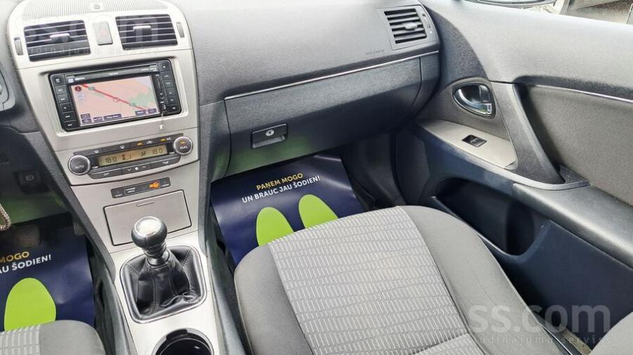 Toyota Avensis 2010 Rīga, ar dzinēja tilpumu 2.20 L un nobraukumu 239 tūkst. km par 3700 €, foto 9 vietnē AUTOMOTO.COM.LV