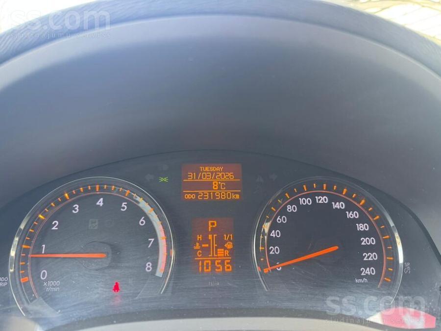 Тойота Авенсис 2010 в Рига, объемом двигателя 1.80 л и пробегом 232 тыс. км за 4650 €, фото 10 на AUTOMOTO.COM.LV