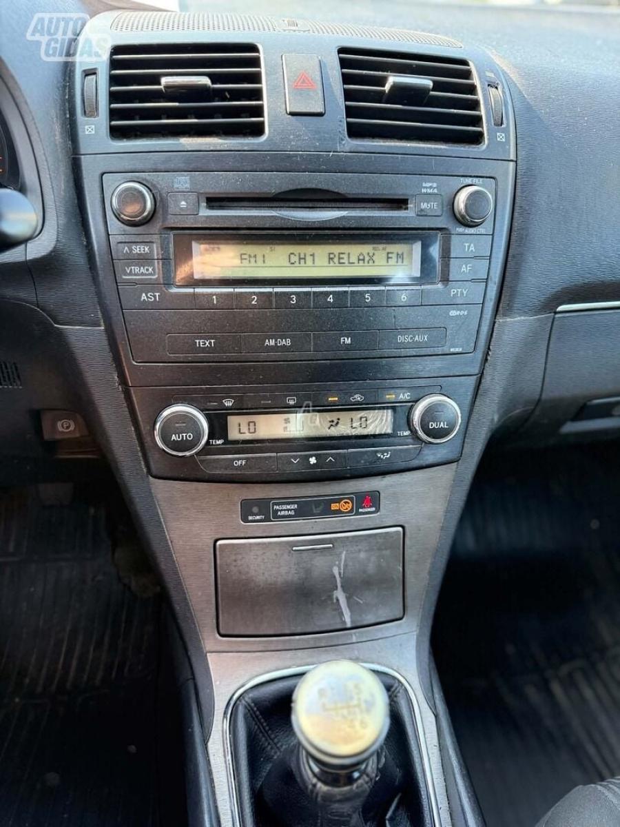 Toyota Avensis 2010 Šilutė, ar dzinēja tilpumu 2.00 L un nobraukumu 400 tūkst. km par 1699 €, foto 13 vietnē AUTOMOTO.COM.LV