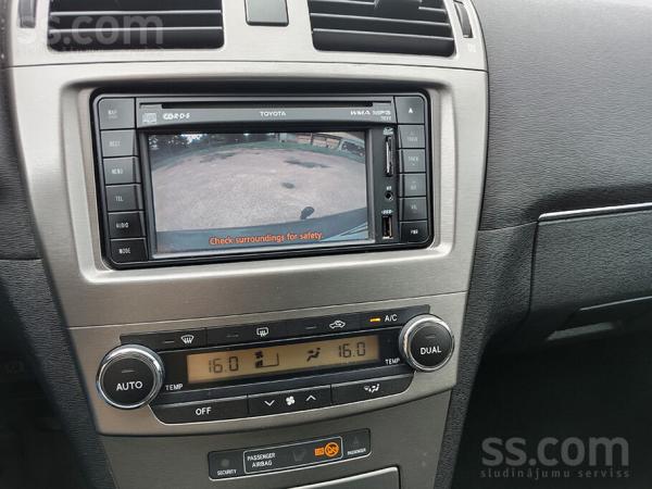 Toyota Avensis 2011 in Riga, with an engine capacity of 1.80 L and mileage of 0 thousand km for 5850 €, photo 6 on AUTOMOTO.COM.LV