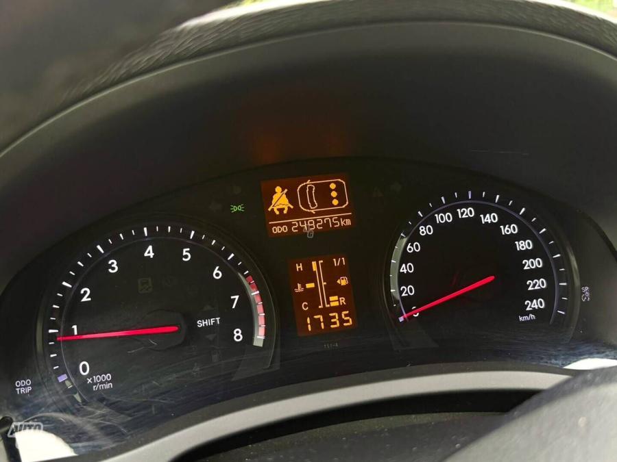 Тойота Авенсис 2012 в Вилкавишкис, объемом двигателя 1.80 л и пробегом 249 тыс. км за 6500 €, фото 16 на AUTOMOTO.COM.LV
