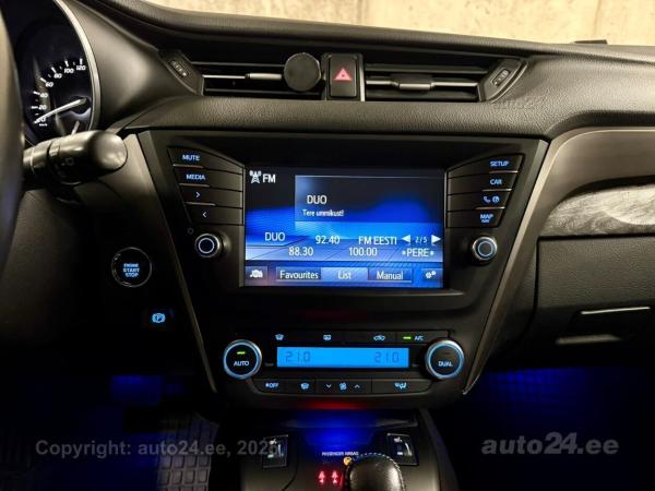 Toyota Avensis 2016 Tallina, ar dzinēja tilpumu 2.00 L un nobraukumu 241 tūkst. km par 8495 €, foto 11 vietnē AUTOMOTO.COM.LV