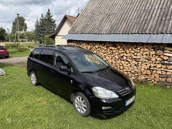 Black Toyota avensis-verso 2004 in Jonava, with an engine capacity of 2.00 L and mileage of 298 thousand km for 1850 €, photo 1 on AUTOMOTO.COM.LV