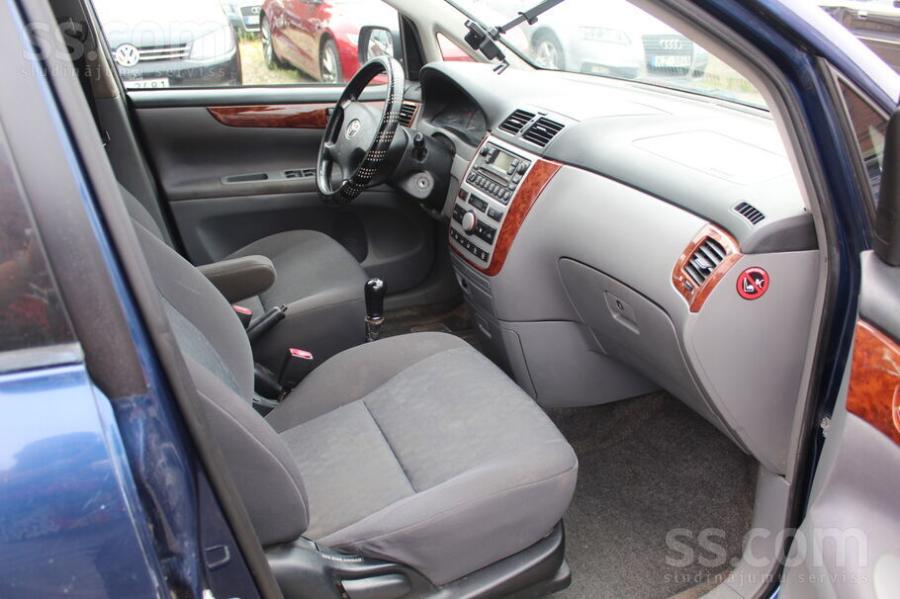 Zils Toyota avensis-verso 2001 Liepāja, ar dzinēja tilpumu 2.00 L un nobraukumu 288 tūkst. km par 1700 €, foto 10 vietnē AUTOMOTO.COM.LV