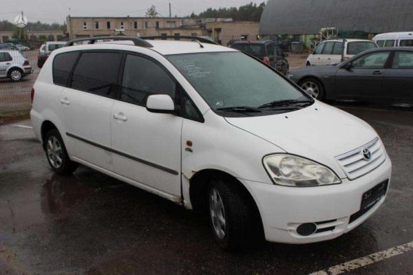 Balts Toyota avensis-verso 2003 Radviliškis, ar dzinēja tilpumu 2.00 L un nobraukumu 320 tūkst. km par 950 €, foto 2 vietnē AUTOMOTO.COM.LV