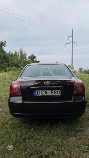 Violet Toyota Avensis 2007 in Kaunas, with an engine capacity of 1.60 L and mileage of 203 thousand km for 2550 €, photo 7 on AUTOMOTO.COM.LV