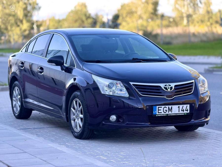 Violets Toyota Avensis 2009 Viļņa, ar dzinēja tilpumu 1.99 L un nobraukumu 223 tūkst. km par 3750 €, foto 4 vietnē AUTOMOTO.COM.LV