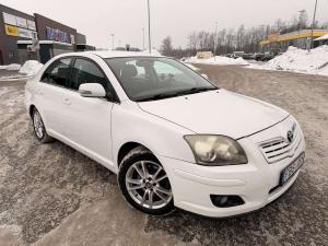 White Toyota Avensis 2007 in Vilnius, with an engine capacity of 2.00 L and mileage of 260 thousand km for 1850 €, photo  on AUTOMOTO.COM.LV