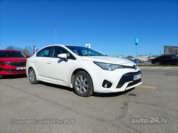 Balts Toyota Avensis 2016 Tallina, ar dzinēja tilpumu 1.60 L un nobraukumu 0 tūkst. km par 6190 €, foto 1 vietnē AUTOMOTO.COM.LV