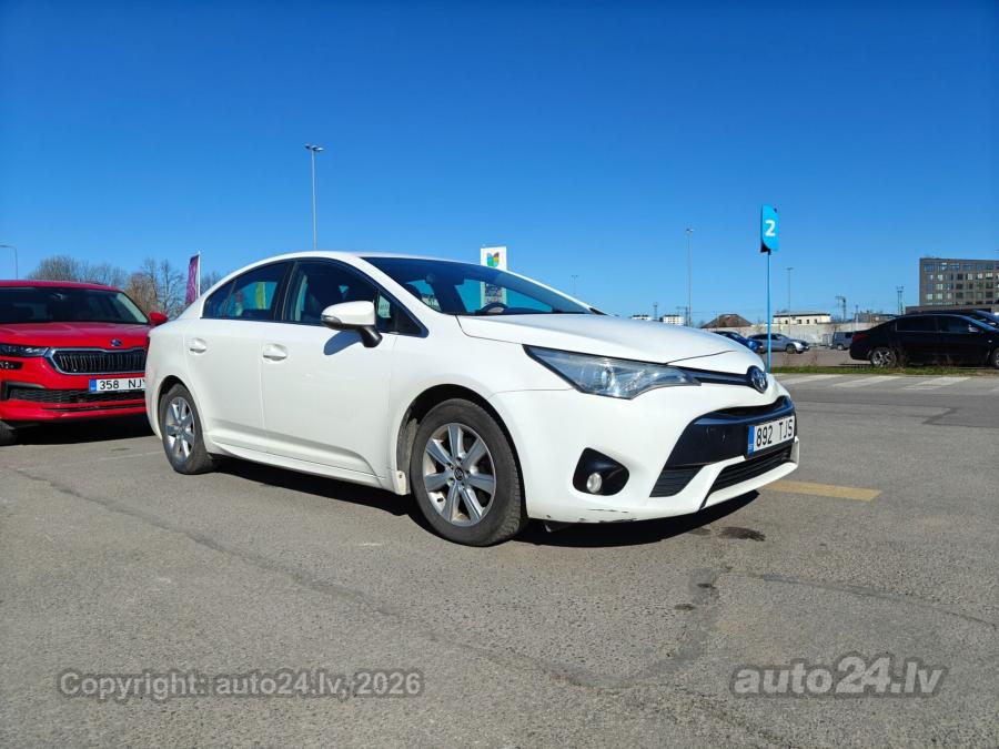 Balts Toyota Avensis 2016 Tallina, ar dzinēja tilpumu 1.60 L un nobraukumu 0 tūkst. km par 6190 €, foto 1 vietnē AUTOMOTO.COM.LV