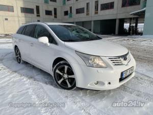Balts Toyota Avensis 2010 Tallina, ar dzinēja tilpumu 1.80 L un nobraukumu 351 tūkst. km par 4450 €, foto  vietnē AUTOMOTO.COM.LV
