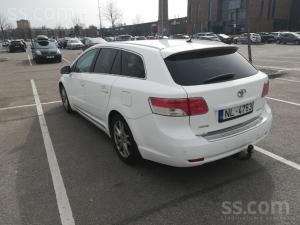 Balts Toyota Avensis 2011 Rīga, ar dzinēja tilpumu 2.00 L un nobraukumu 320 tūkst. km par 4900 €, foto 9 vietnē AUTOMOTO.COM.LV