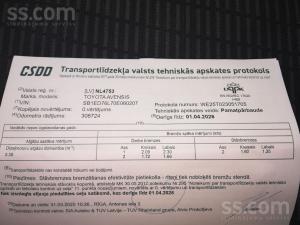 Balts Toyota Avensis 2011 Rīga, ar dzinēja tilpumu 2.00 L un nobraukumu 320 tūkst. km par 4900 €, foto 11 vietnē AUTOMOTO.COM.LV