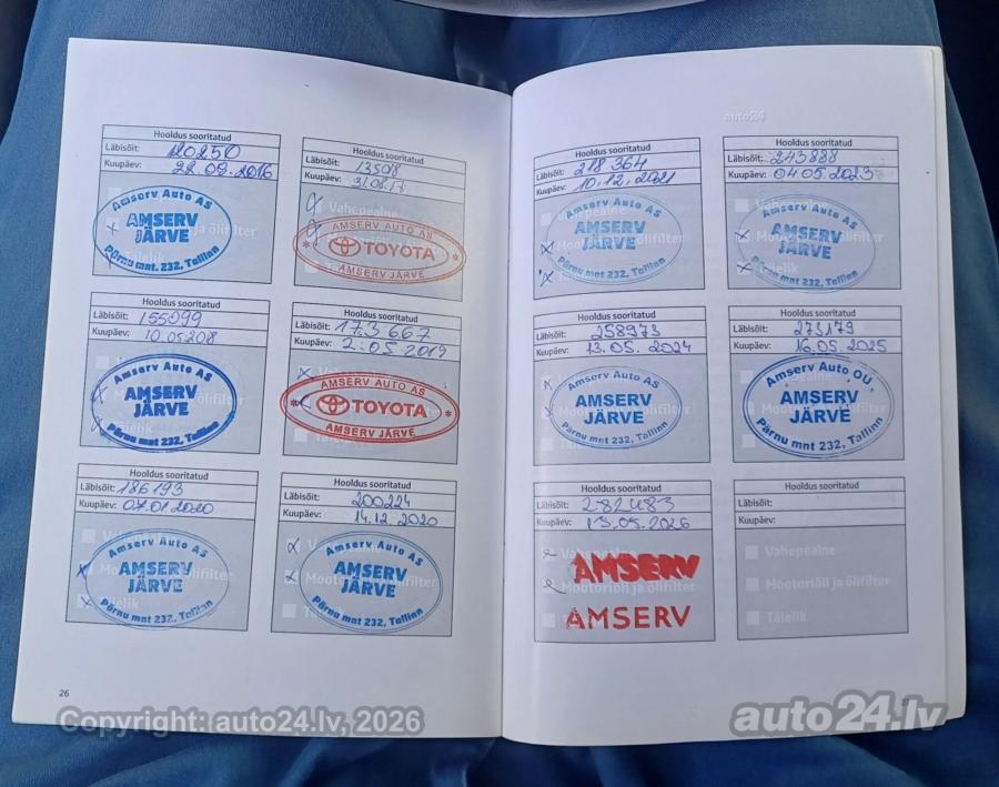 Белый Тойота Авенсис 2013 в Таллин, объемом двигателя 1.80 л и пробегом 285 тыс. км за 7300 €, фото 11 на AUTOMOTO.COM.LV