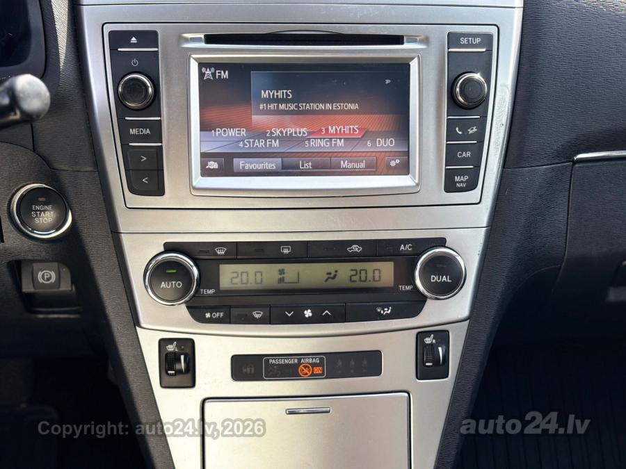 White Toyota Avensis 2015 in Tartu, with an engine capacity of 2.00 L and mileage of 207 thousand km for 7499 €, photo 14 on AUTOMOTO.COM.LV