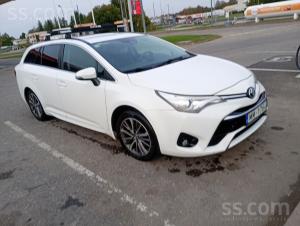 White Toyota Avensis 2015 in Tukums, with an engine capacity of 2.00 L and mileage of 246 thousand km for 5800 €, photo  on AUTOMOTO.COM.LV