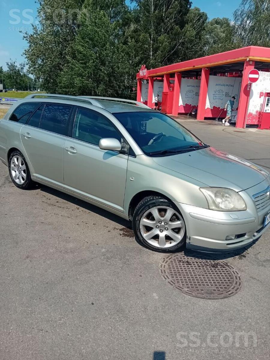 Dzeltens Toyota Avensis 2005 Rīga, ar dzinēja tilpumu 2.00 L un nobraukumu 365 tūkst. km par 1680 €, foto 9 vietnē AUTOMOTO.COM.LV
