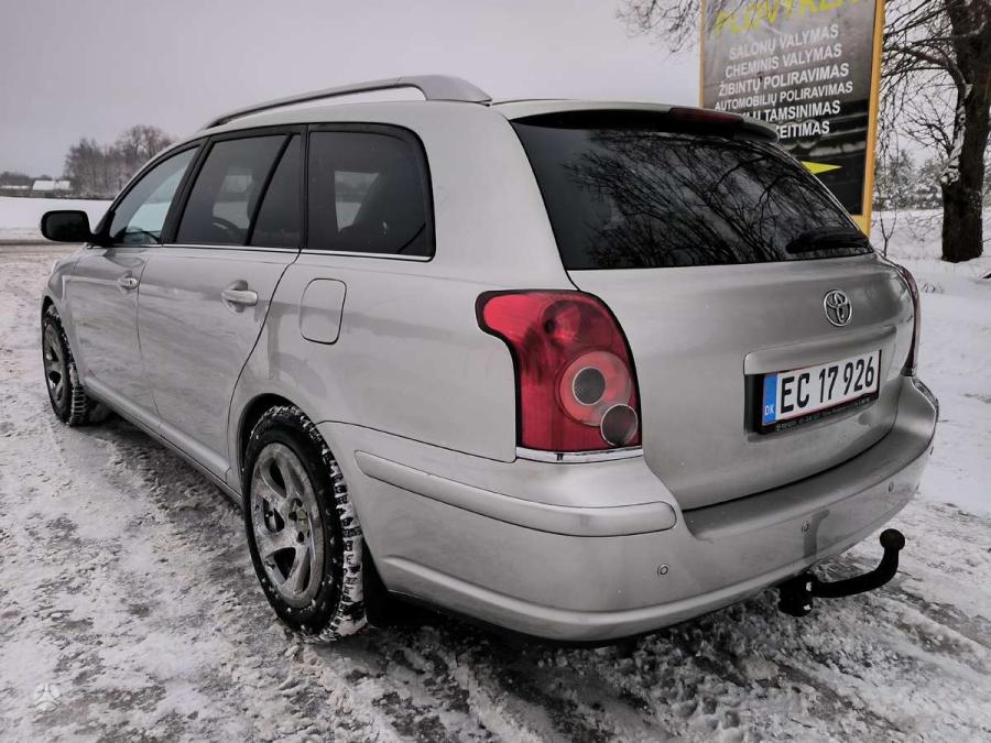 Dzeltens Toyota Avensis 2008 Trakai, ar dzinēja tilpumu 2.00 L un nobraukumu 316 tūkst. km par 1490 €, foto 5 vietnē AUTOMOTO.COM.LV