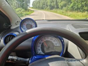 Zils Toyota Aygo 2007 Jēkabpils, ar dzinēja tilpumu 1.00 L un nobraukumu 248 tūkst. km par 1550 €, foto 10 vietnē AUTOMOTO.COM.LV