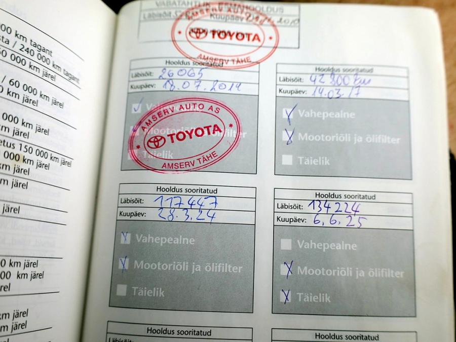 Синий Тойота Айго 2008 в Таллин, объемом двигателя 1.00 л и пробегом 149 тыс. км за 1699 €, фото 19 на AUTOMOTO.COM.LV