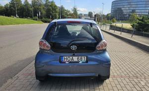 Blue Toyota Aygo 2009 in Vilnius, with an engine capacity of 1.00 L and mileage of 238 thousand km for 1450 €, photo 5 on AUTOMOTO.COM.LV