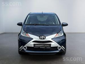 Blue Toyota Aygo 2015 in Riga, with an engine capacity of 1.00 L and mileage of 105 thousand km for 5620 €, photo 9 on AUTOMOTO.COM.LV
