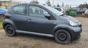 Pelēks Toyota Aygo 2006 Rīga, ar dzinēja tilpumu 1.00 L un nobraukumu 248 tūkst. km par 450 €, foto 2 vietnē AUTOMOTO.COM.LV