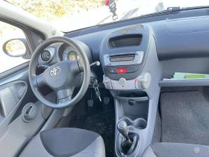 Grey Toyota Aygo 2009 in Vilnius, with an engine capacity of 1.40 L and mileage of 259 thousand km for 1600 €, photo 13 on AUTOMOTO.COM.LV