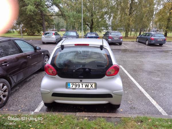 Toyota Aygo 2006 in Tartu, with an engine capacity of 1.40 L and mileage of 257 thousand km for 2500 €, photo 8 on AUTOMOTO.COM.LV