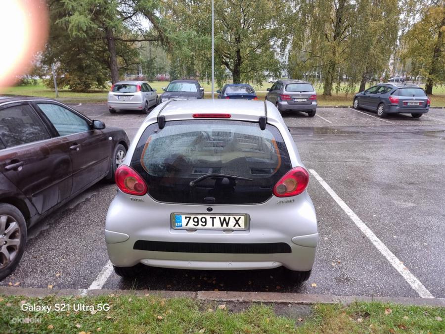Toyota Aygo 2006 Tartu, ar dzinēja tilpumu 1.40 L un nobraukumu 257 tūkst. km par 2500 €, foto 9 vietnē AUTOMOTO.COM.LV