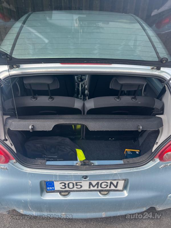 Toyota Aygo 2006 in Tallinn, with an engine capacity of 1.00 L and mileage of 130 thousand km for 1300 €, photo 10 on AUTOMOTO.COM.LV