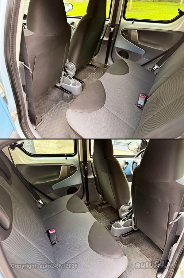 Toyota Aygo 2006 Tallina, ar dzinēja tilpumu 1.00 L un nobraukumu 129 tūkst. km par 1699 €, foto 10 vietnē AUTOMOTO.COM.LV