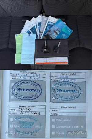 Тойота Айго 2006 в Таллин, объемом двигателя 1.00 л и пробегом 129 тыс. км за 1699 €, фото 21 на AUTOMOTO.COM.LV