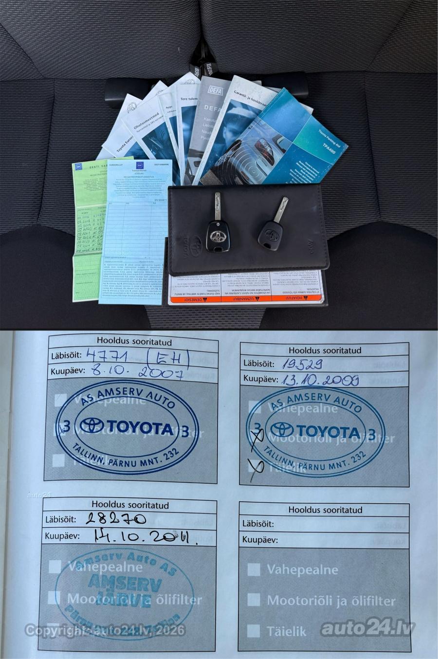 Тойота Айго 2006 в Таллин, объемом двигателя 1.00 л и пробегом 129 тыс. км за 1699 €, фото 21 на AUTOMOTO.COM.LV