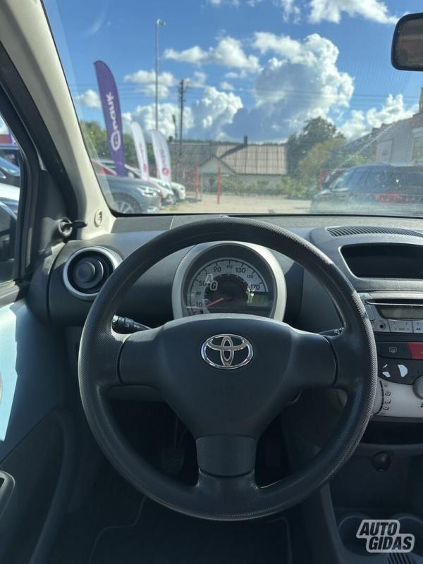 Toyota Aygo 2006 Pabradė vietnē Toyota Aygo 2006 Pabradė, ar dzinēja tilpumu 1.00 L un nobraukumu 172 tūkst. km par 1850 €, foto 9 vietnē AUTOMOTO.COM.LV