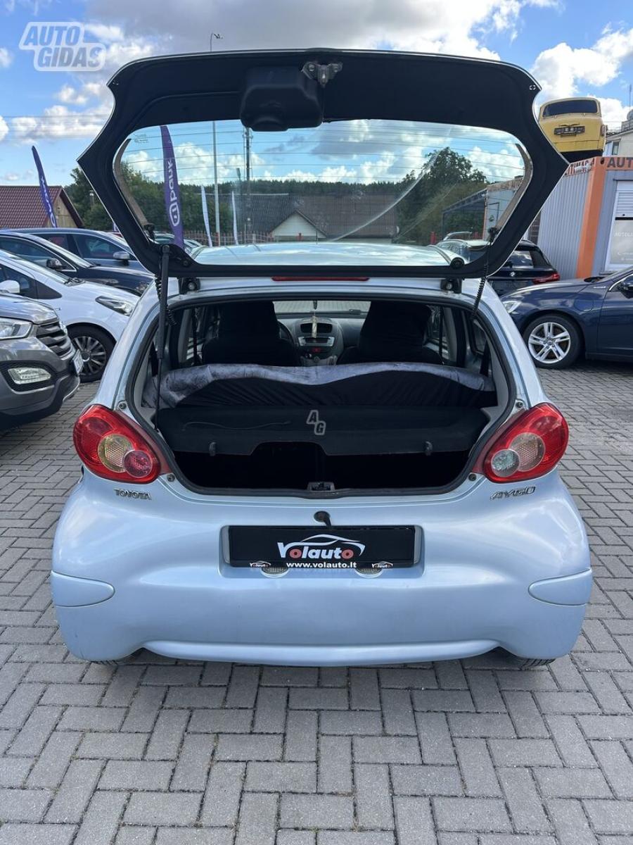 Toyota Aygo 2006 Pabradė, ar dzinēja tilpumu 1.00 L un nobraukumu 172 tūkst. km par 1850 €, foto 11 vietnē AUTOMOTO.COM.LV