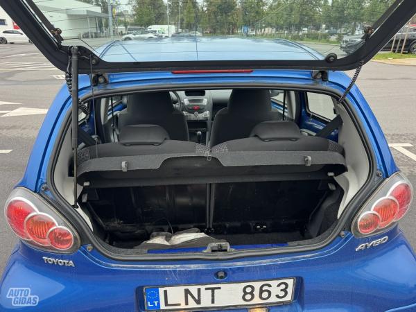 Toyota Aygo 2011 Viļņa, ar dzinēja tilpumu 1.00 L un nobraukumu 157 tūkst. km par 1750 €, foto 10 vietnē AUTOMOTO.COM.LV