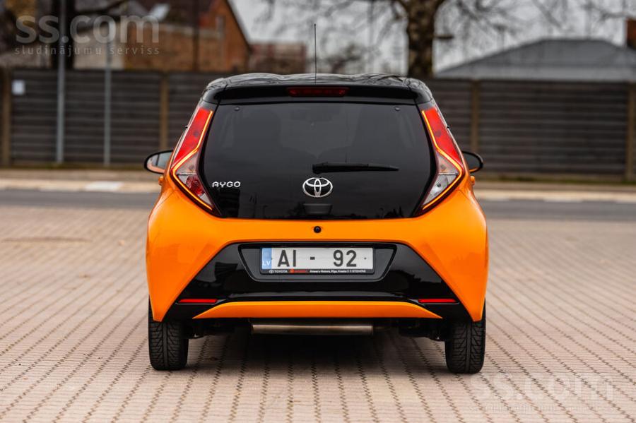 Toyota Aygo 2019 in Jelgava, with an engine capacity of 1.00 L and mileage of 24 thousand km for 14900 €, photo 5 on AUTOMOTO.COM.LV