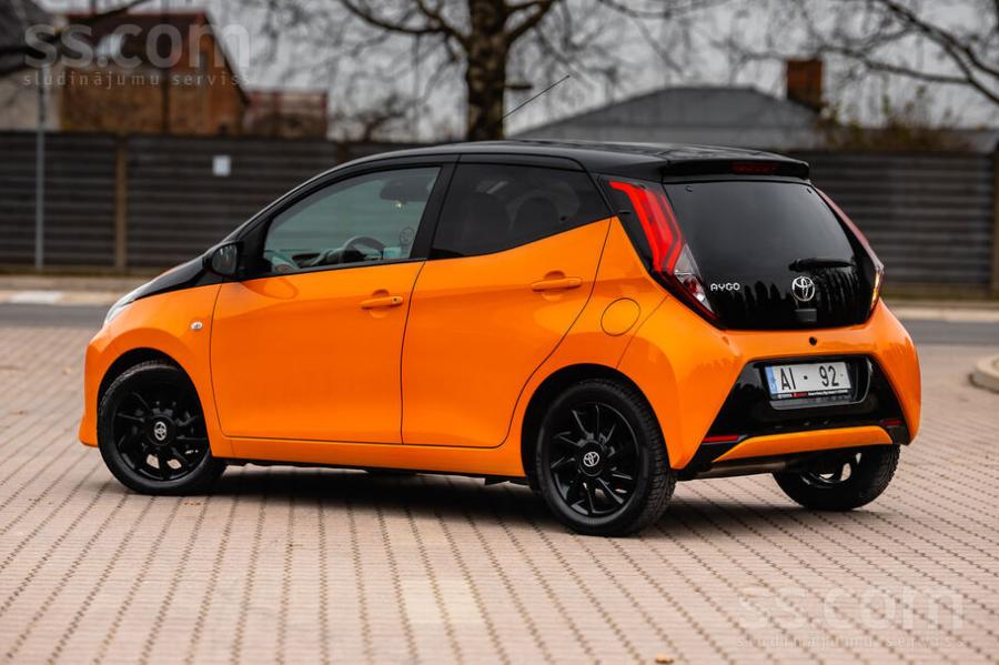 Toyota Aygo 2019 in Jelgava, with an engine capacity of 1.00 L and mileage of 24 thousand km for 14900 €, photo 6 on AUTOMOTO.COM.LV