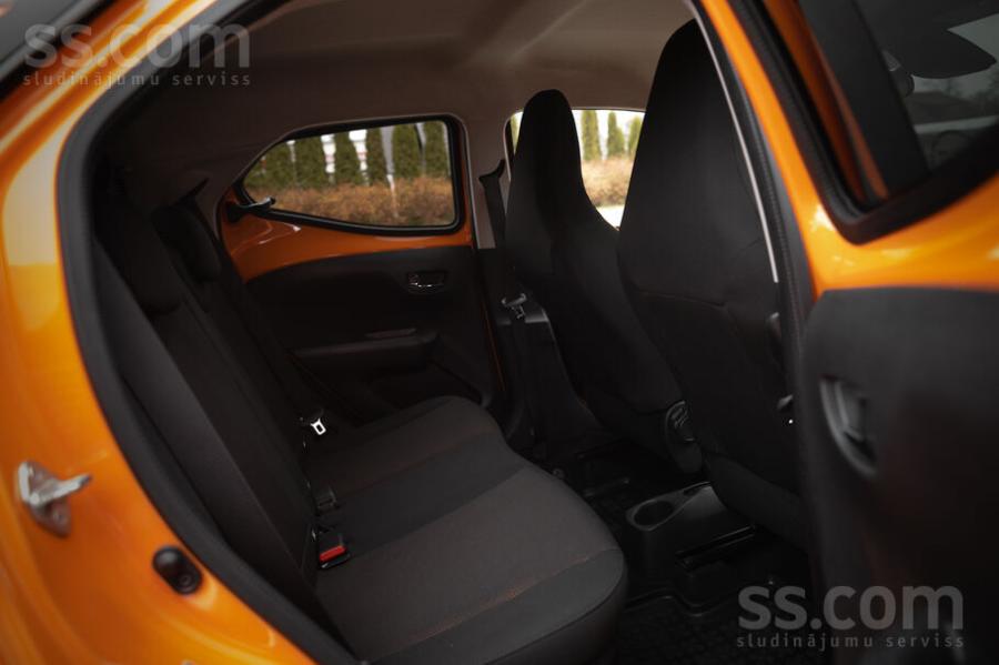 Toyota Aygo 2019 in Jelgava, with an engine capacity of 1.00 L and mileage of 24 thousand km for 14900 €, photo 7 on AUTOMOTO.COM.LV