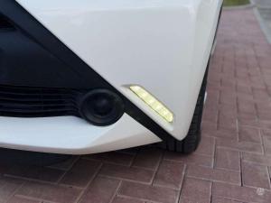 White Toyota Aygo 2016 in Vilnius, with an engine capacity of 1.00 L and mileage of 54 thousand km for 5100 €, photo 8 on AUTOMOTO.COM.LV