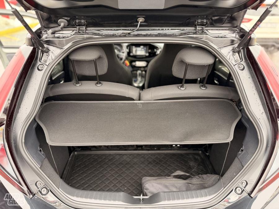Toyota Aygo X 2022 in Vilnius, with an engine capacity of 1.00 L and mileage of 112 thousand km for 12950 €, photo 16 on AUTOMOTO.COM.LV