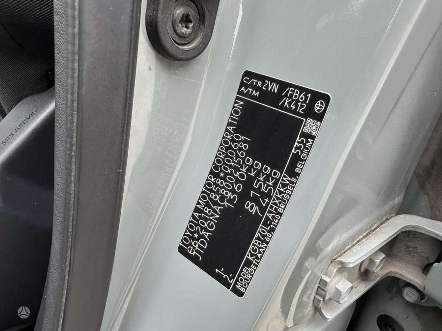 Зеленый Тойота Aygo X 2024 в Вильнюс, объемом двигателя 1.00 л и пробегом 49 тыс. км за 11250 €, фото 20 на AUTOMOTO.COM.LV