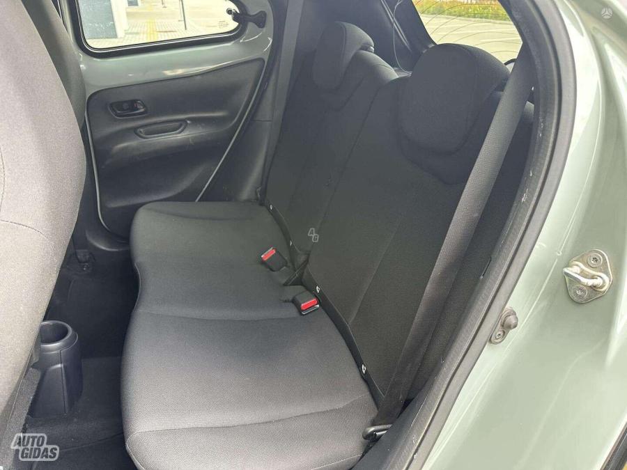 Zaļš Toyota Aygo X 2024 Viļņa, ar dzinēja tilpumu 1.00 L un nobraukumu 49 tūkst. km par 11250 €, foto 31 vietnē AUTOMOTO.COM.LV